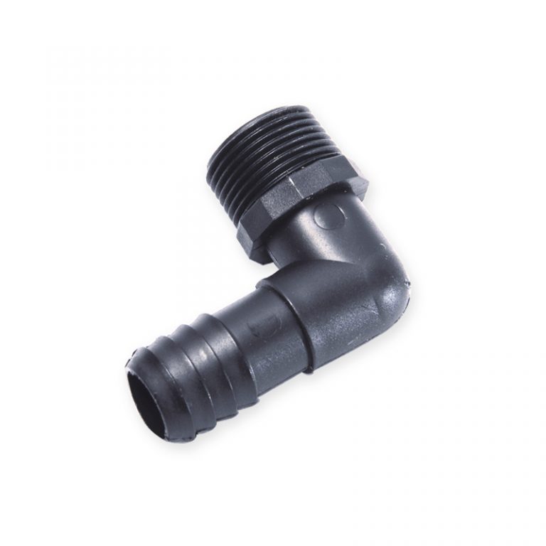 Codo espiga rosca M – EgoPlast